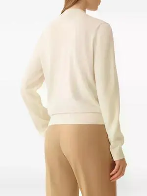 Fabiana Filippi Long-sleeves Buttoned Cardigan - Neutrals