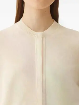 Fabiana Filippi Long-sleeves Buttoned Cardigan - Neutrals