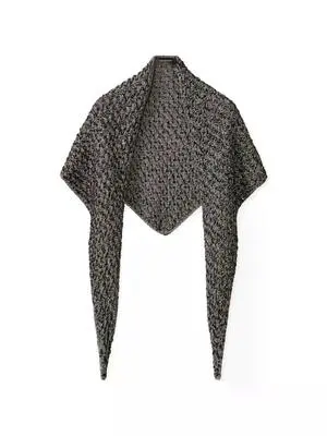 Fabiana Filippi Tweed Scarf - Grey