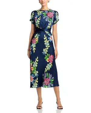 Saloni Gwen-c Midi Dress