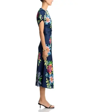 Saloni Gwen-c Midi Dress