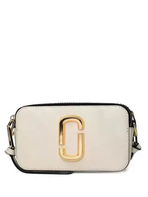 Marc Jacobs Contrast Leather Cross Body Bag - Neutrals