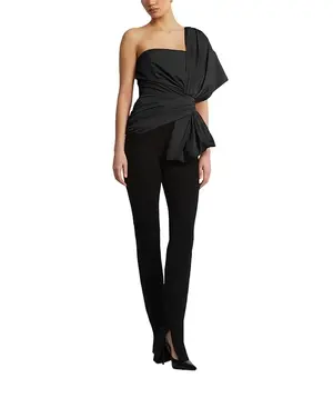 Bcbgmaxazria Bow Jumpsuit - Black