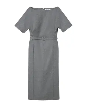 M.M.LAFLEUR Meredith Slub Tweed Dress