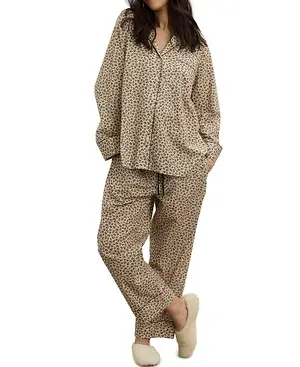 Hatch Collection The Maternity 2 Piece Pajama Set - Petite Marigold