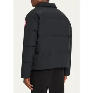 Canada Goose Bayview Water-repellent Down Parka Jacket - Black