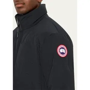 Canada Goose Bayview Water-repellent Down Parka Jacket - Black