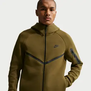 Nike Tech Fleece Windrunner Full-zip Jacket - Brown