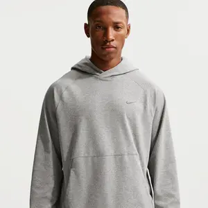 Nike Dri-fit Uv Protection Pullover Performance Hoodie - Grey
