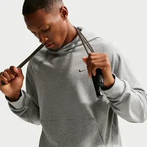 Nike Dri-fit Uv Protection Pullover Performance Hoodie - Grey