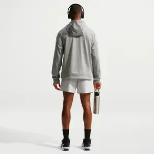 Nike Dri-fit Uv Protection Pullover Performance Hoodie - Grey