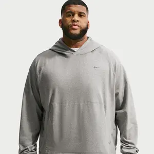Nike Dri-fit Uv Protection Pullover Performance Hoodie - Grey