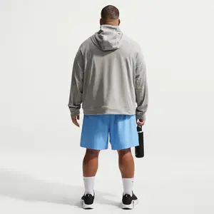 Nike Dri-fit Uv Protection Pullover Performance Hoodie - Grey