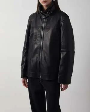 Sportmax Leather Jacket