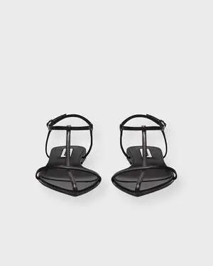 JIL SANDER Leather Strappy Sandals