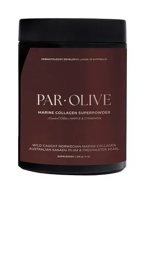 PAR OLIVE Pearl Marine Collagen Superpowder - Maple & Cinnamon