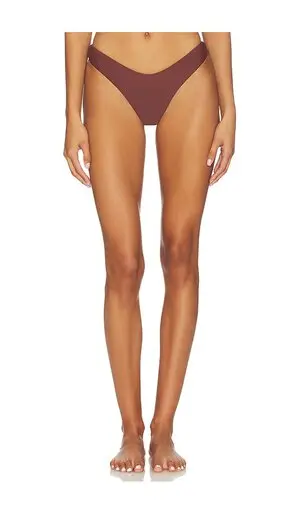 Mikoh Tropezina High Leg Bikini Bottom - Anemone