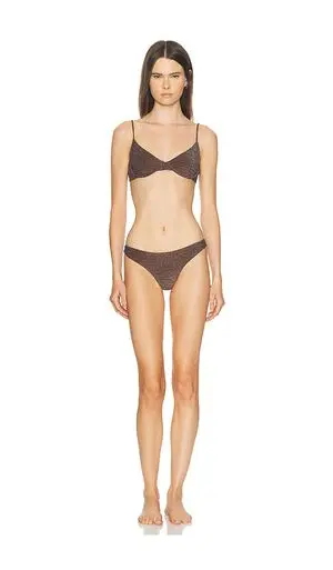 Mikoh Lurex Suva Bikini Bottom