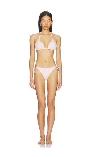 LoveShackFancy Harbor Bikini - Chantilly