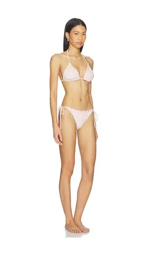 LoveShackFancy Harbor Bikini - Chantilly