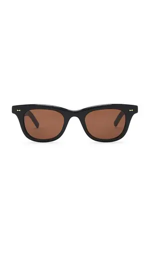 Chimi Ease Sunglasses - Black & Dark Brown