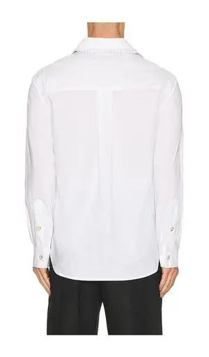 Andersson Bell Open Collar Layered Shirt