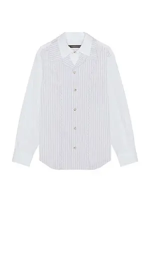 Andersson Bell Open Collar Layered Shirt