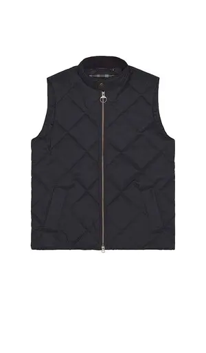 Barbour City Harrington Quilted Gilet Vest - Navy
