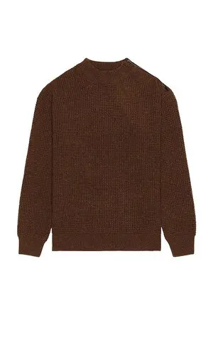 Barbour Gearstone Textured Knit Sweater - Umber