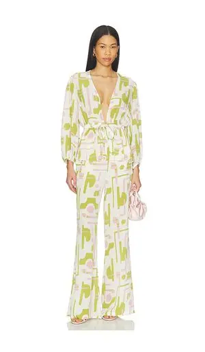 ADRIANA DEGREAS Balearic Voluminous Sleeves Blouse
