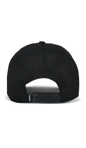 MARKET Garage Trucker Hat - Pirate Black