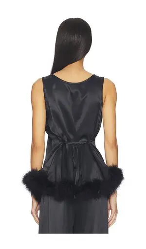 Sleeper Bisou Bisou Top With Feathers