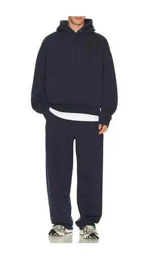 SKIMS Heavy Fleece Hoodie - Navy