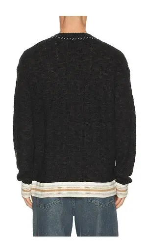 Scotch & Soda V-neck Cable Knit Pullover