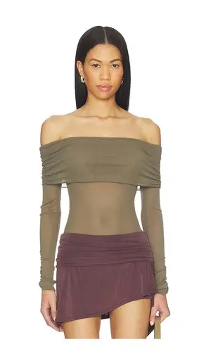 Free People Long Sleeve Bodysuits