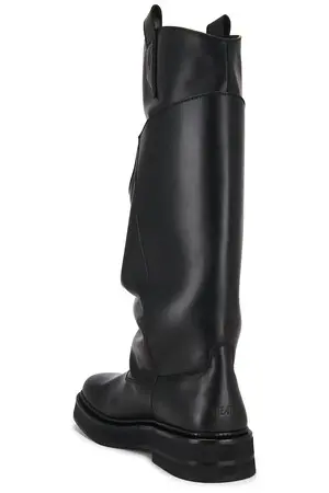 Attico Passeggiata Combat Boot - Black
