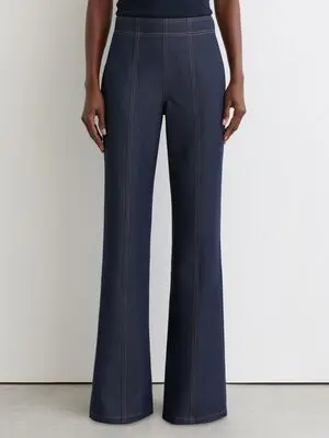 REISS Edie Flared-leg Trousers