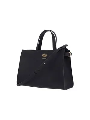 Burberry Small 'cotswolds' Tote Bag - Black