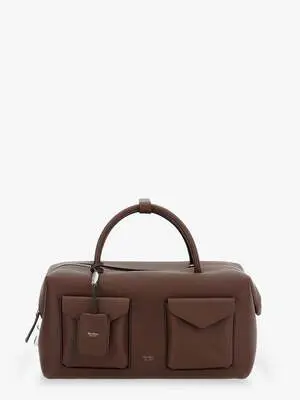 Max Mara Holdall Cargo Leather Handbag