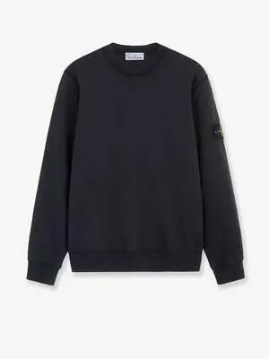 Stone Island Organic Cotton Sweatshirt - Blue