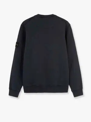 Stone Island Organic Cotton Sweatshirt - Blue