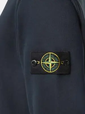 Stone Island Organic Cotton Sweatshirt - Blue