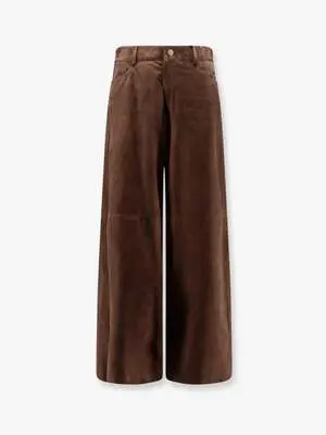 Max Mara Suede Trousers