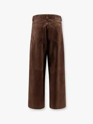 Max Mara Suede Trousers