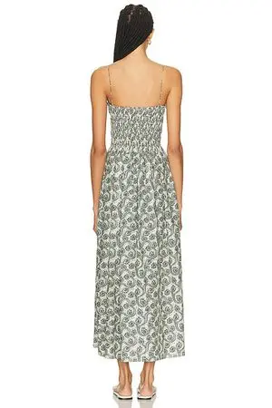 Matteau Shirred Bodice Dress