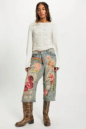 MAGNOLIA PEARL Daphne Cropped Jeans
