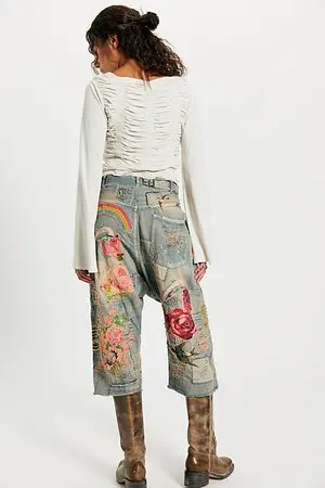 MAGNOLIA PEARL Daphne Cropped Jeans
