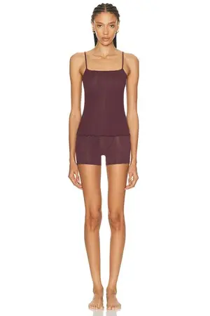 NEGATIVE UNDERWEAR Whipped Cami - Garnet