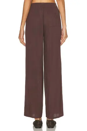 NEGATIVE UNDERWEAR Whipped Track Pant - Espresso