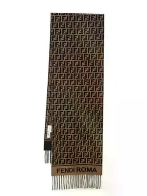 Fendi Jacquard Ff-motif Scarf
